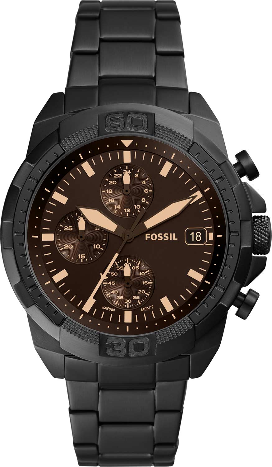 Наручные часы мужские Fossil FS5851 черные