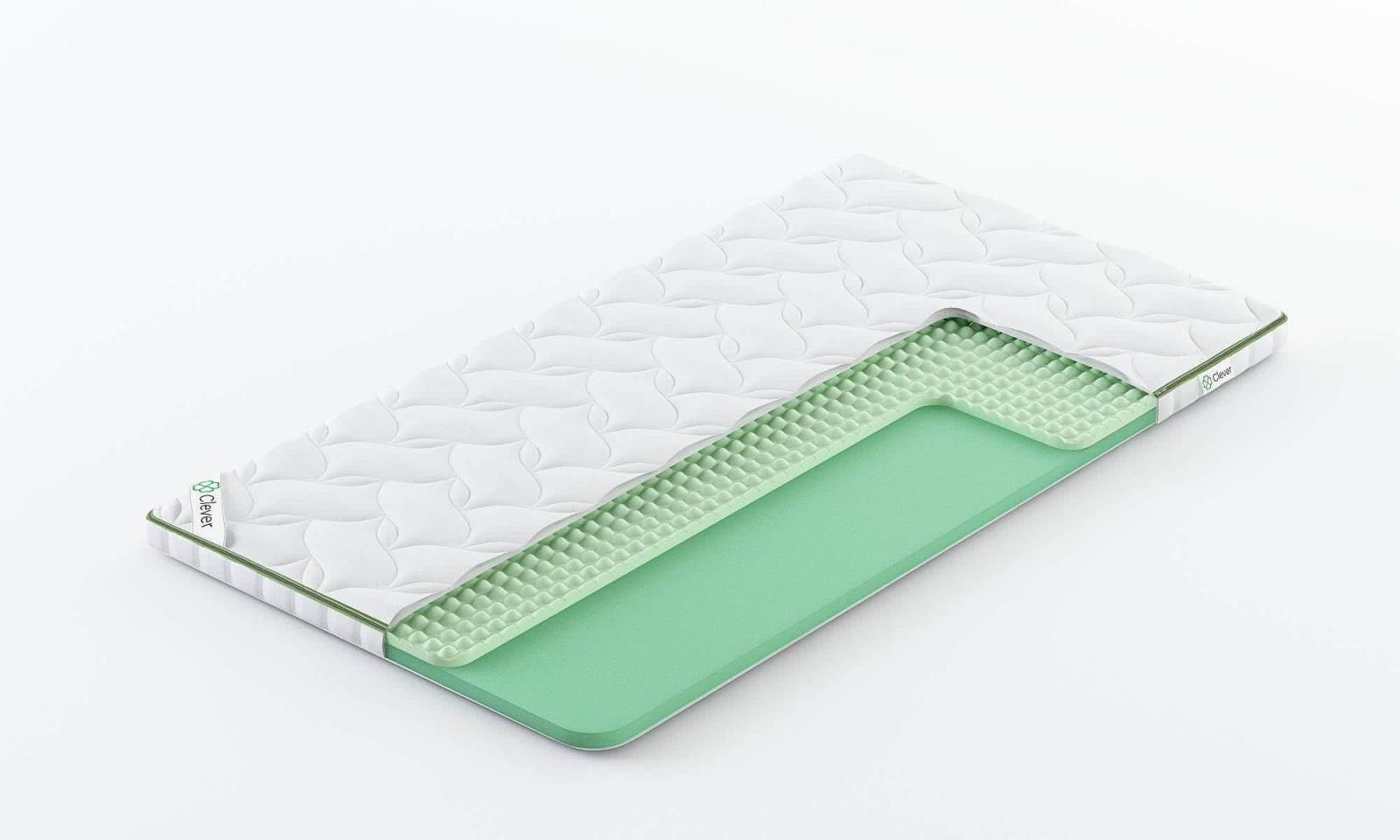 Топпер Clever FoamTop Wave 60x160