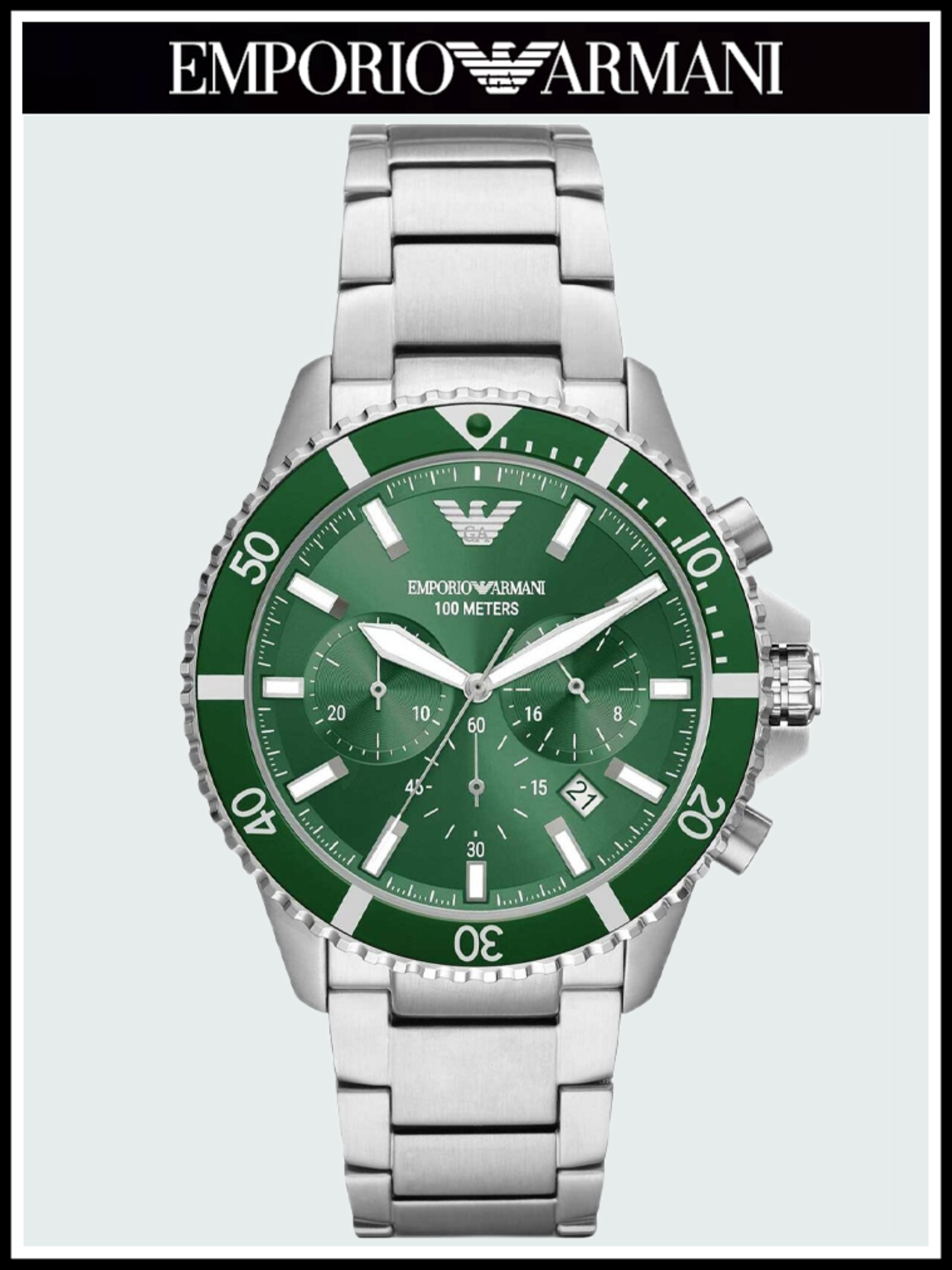 Наручные часы мужские Emporio Armani A11500R серебристые