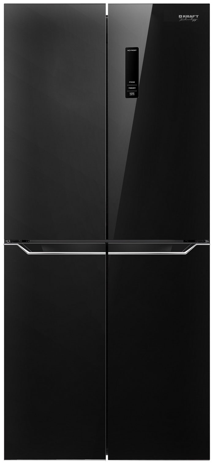 Холодильник KRAFT TNC-NF702ICB черный