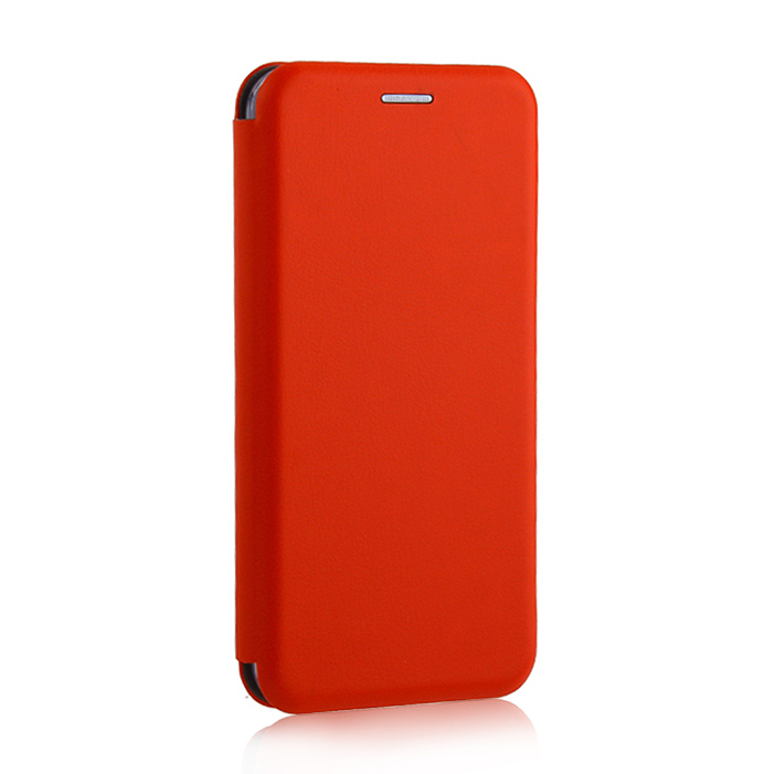 Чехол книжка для Xiaomi Redmi Note 9 красный