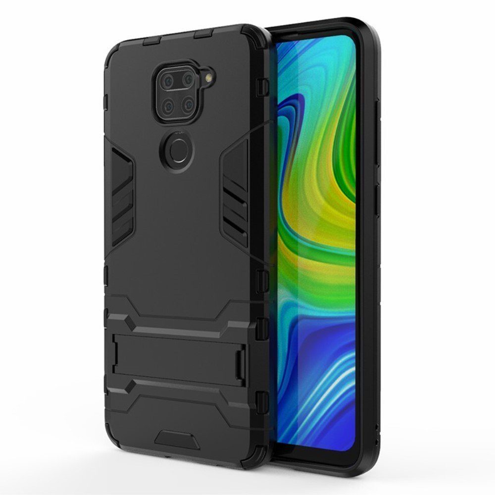 Чехол противоударный Armor Case для Xiaomi Redmi Note 9, черный