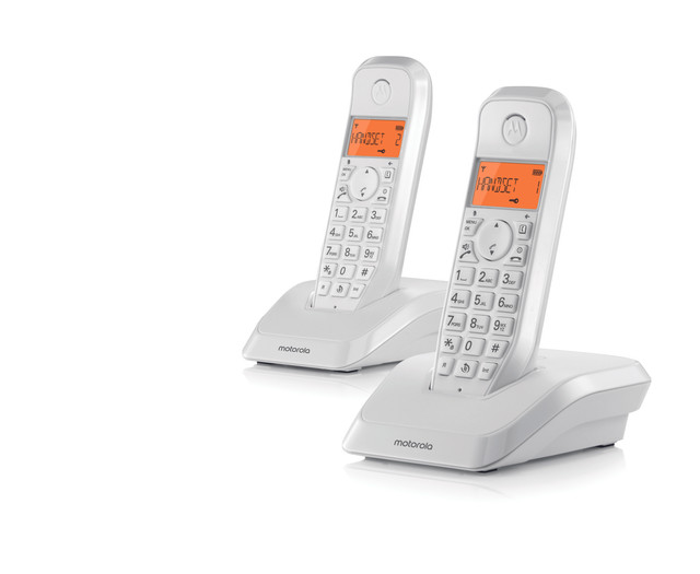 DECT телефон Motorola S1202 белый