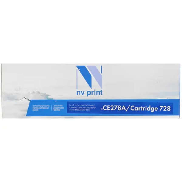 Тонер-картридж для лазерного принтера NV Print NV-CE278A/728-SET3  черный
