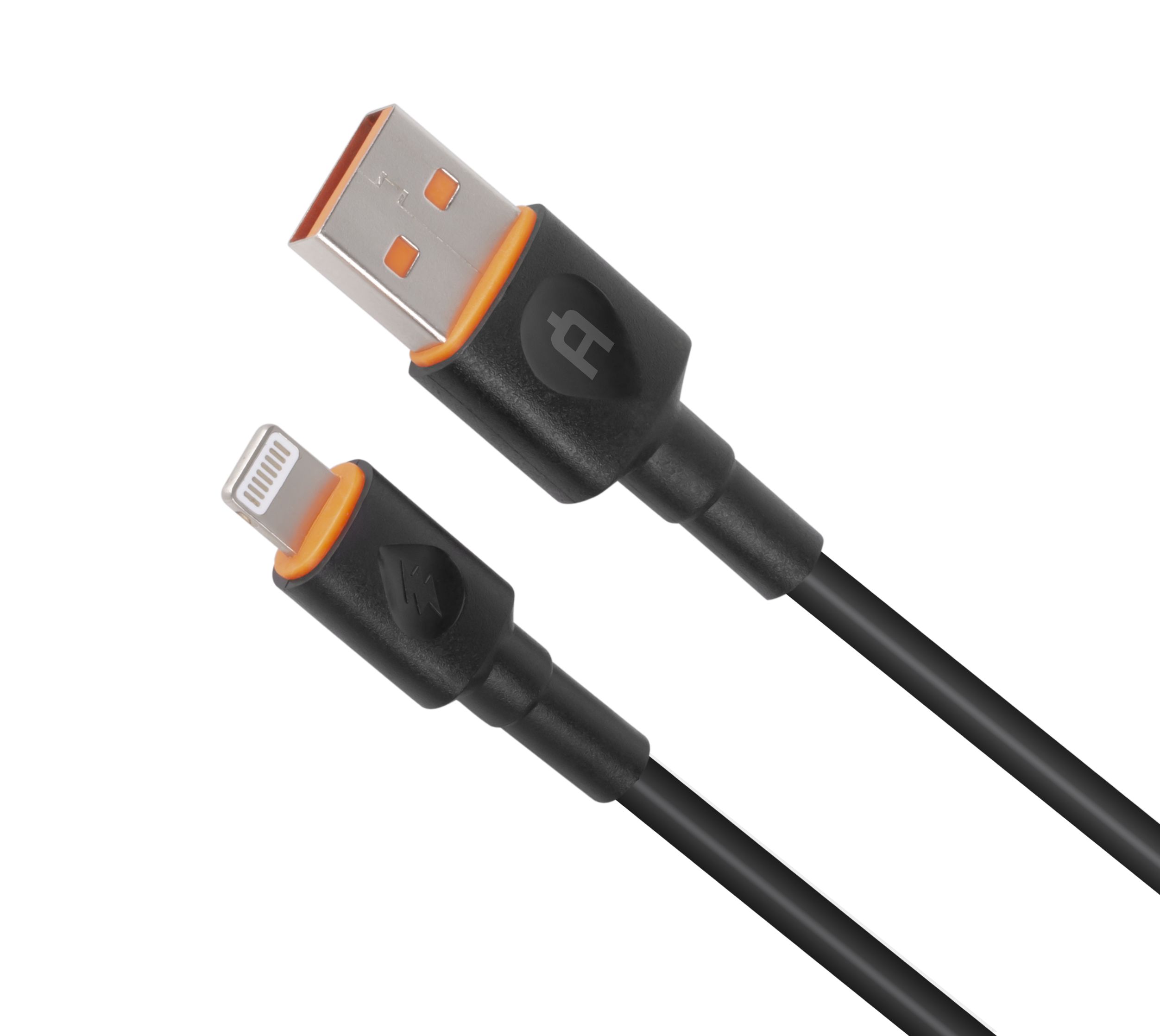 Кабель lightning - USB Alteracs F01-AL 1 м черный