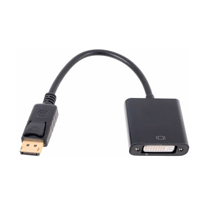 Переходник Telecom DisplayPort - DVI M-F 0.2м (TA557)