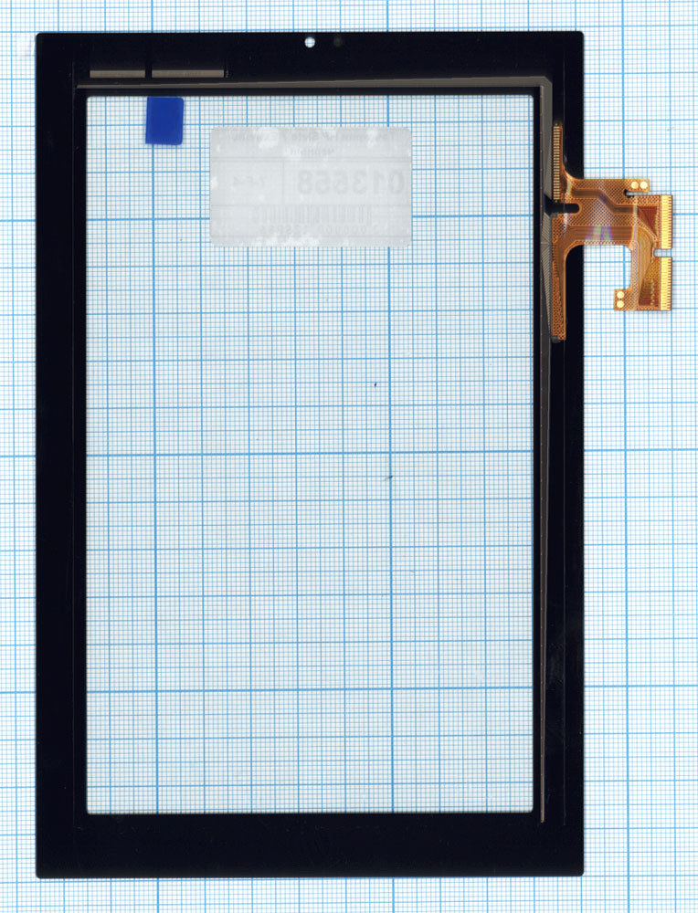 Сенсорное стекло (тачскрин) для HP Slate 7 Extreme черное