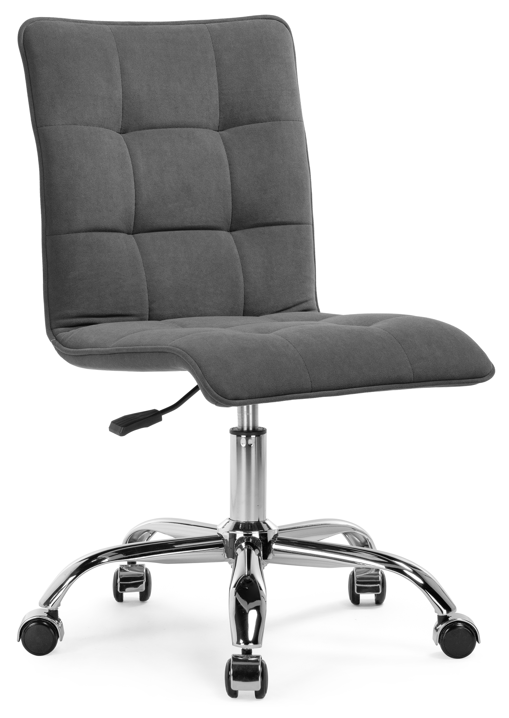Кресло офисное  ZERO, флок серый 29