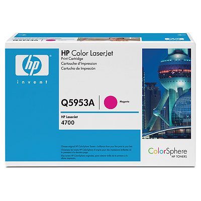 Картридж для лазерного принтера HP 643A (Q5953A) пурпурный, оригинал
