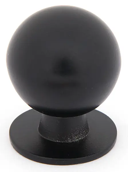 Ручка-кнопка мебельная B8354S.BLMATT, цвет матовый черный