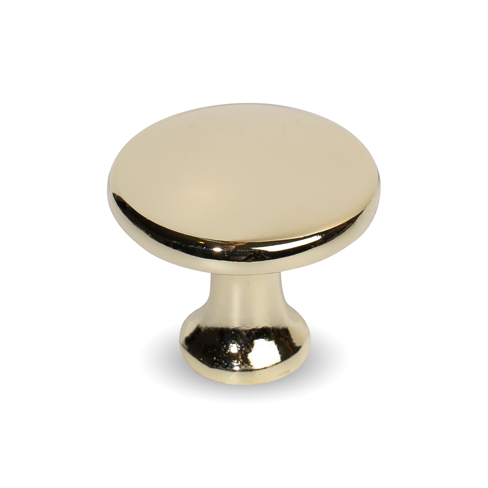Ручка-кнопка мебельная JET 161 золото