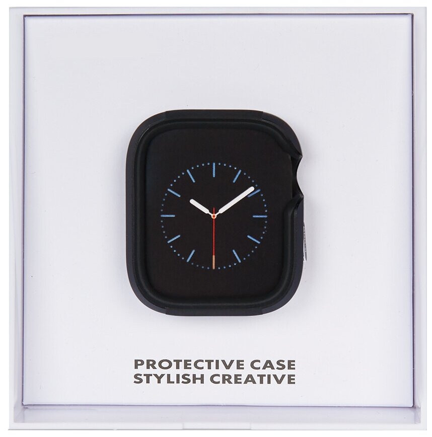 Чехол для Apple Watch 45 мм из алюминиевого сплава — Черный
