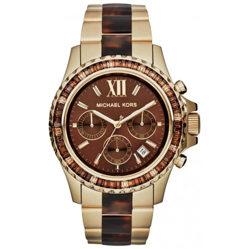 Наручные часы женские Michael Kors MK5873 золотистый/коричневый