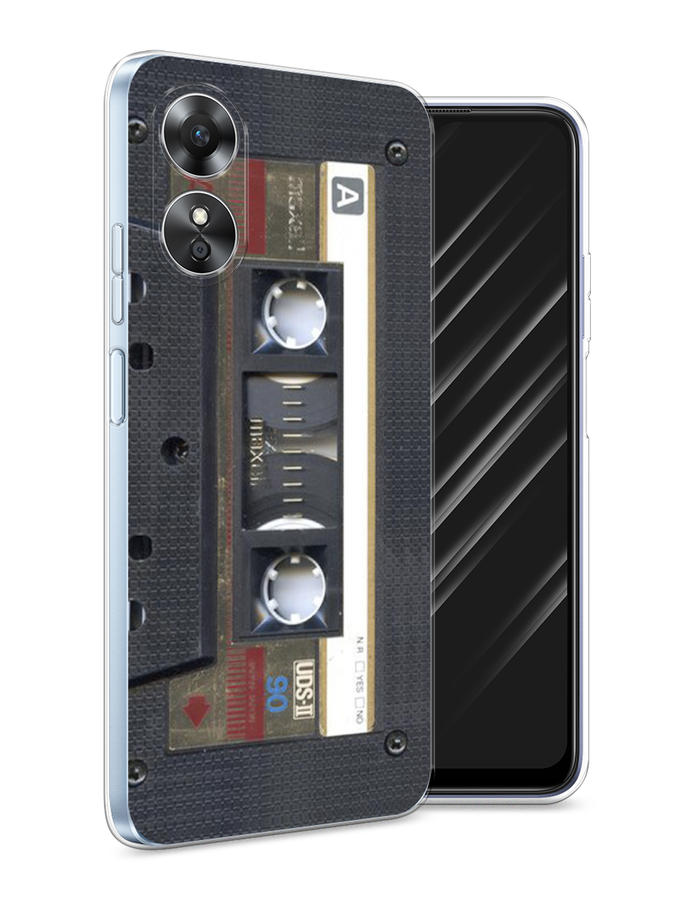 Чехол Awog на Oppo A17 "Пленочная кассета"