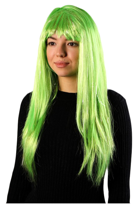 Карнавальный парик Блеск цвет зелёный Sima-Land