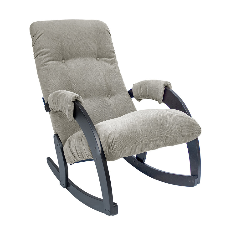 Кресло-качалка КупиДляЛома Неаполь 11 Венге/Cветло-серый