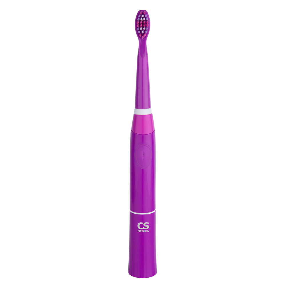 Электрическая зубная щетка CS Medica CS-999-F фиолетовый