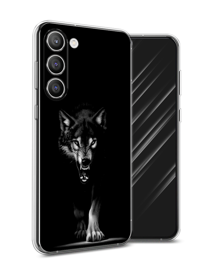 Чехол Awog на Samsung Galaxy S23 Plus 5G "Волк выходит из ночи"