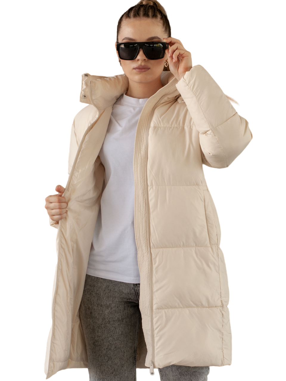 Куртка женская NOORD PAC19013 бежевая XS