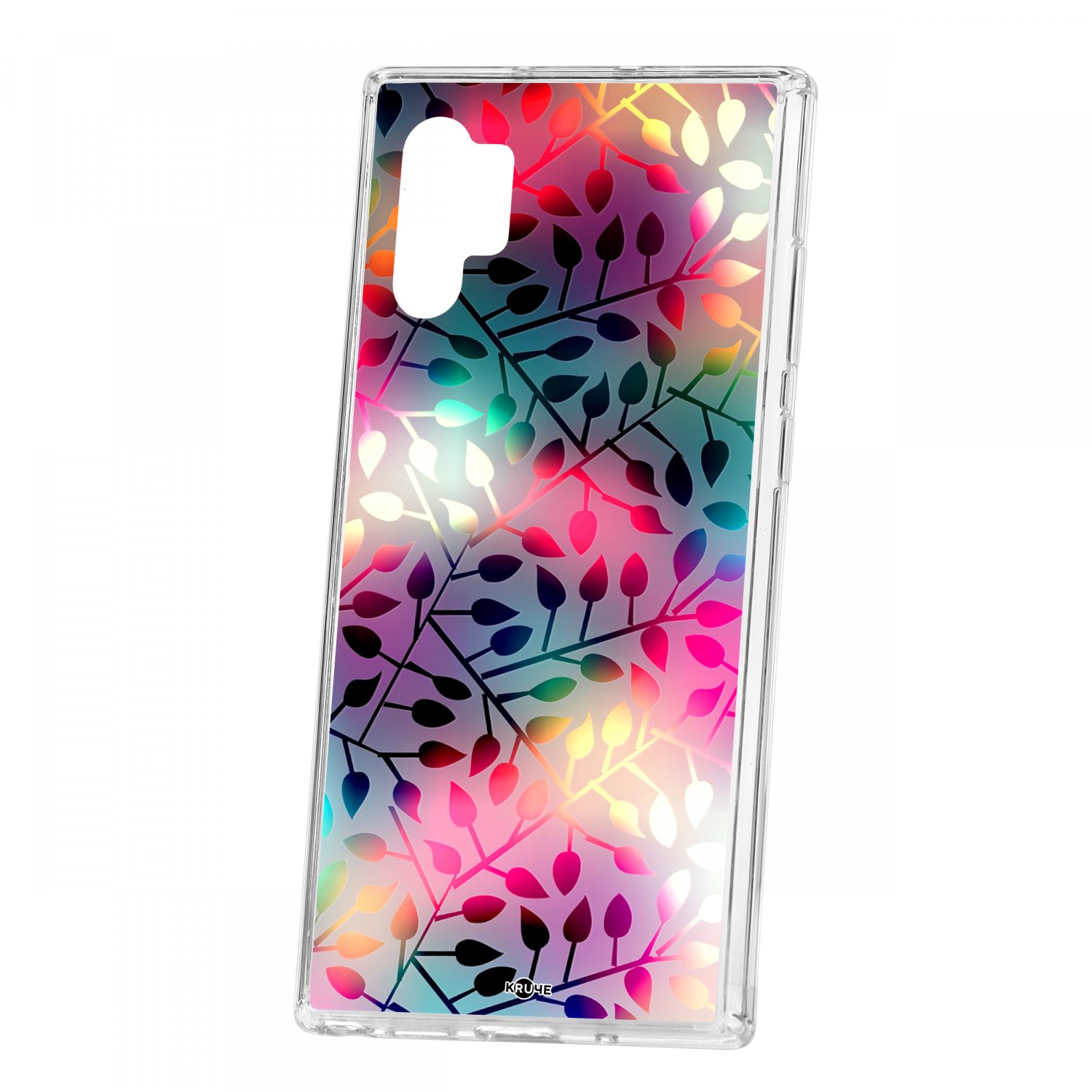 Чехол для Samsung Galaxy Note 10+ КRUЧЕ Print Цветные листья