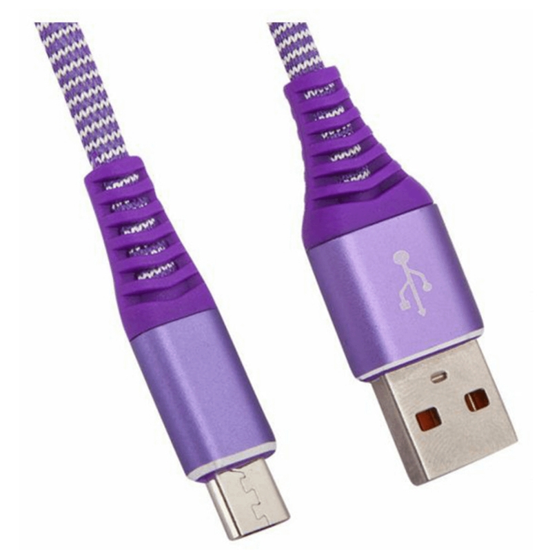 Кабель Liberty Project Micro USB Носки Purple