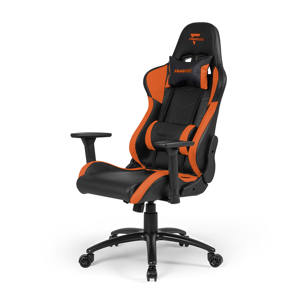 Игровое кресло для компьютера GLHF 3X Black/Orange