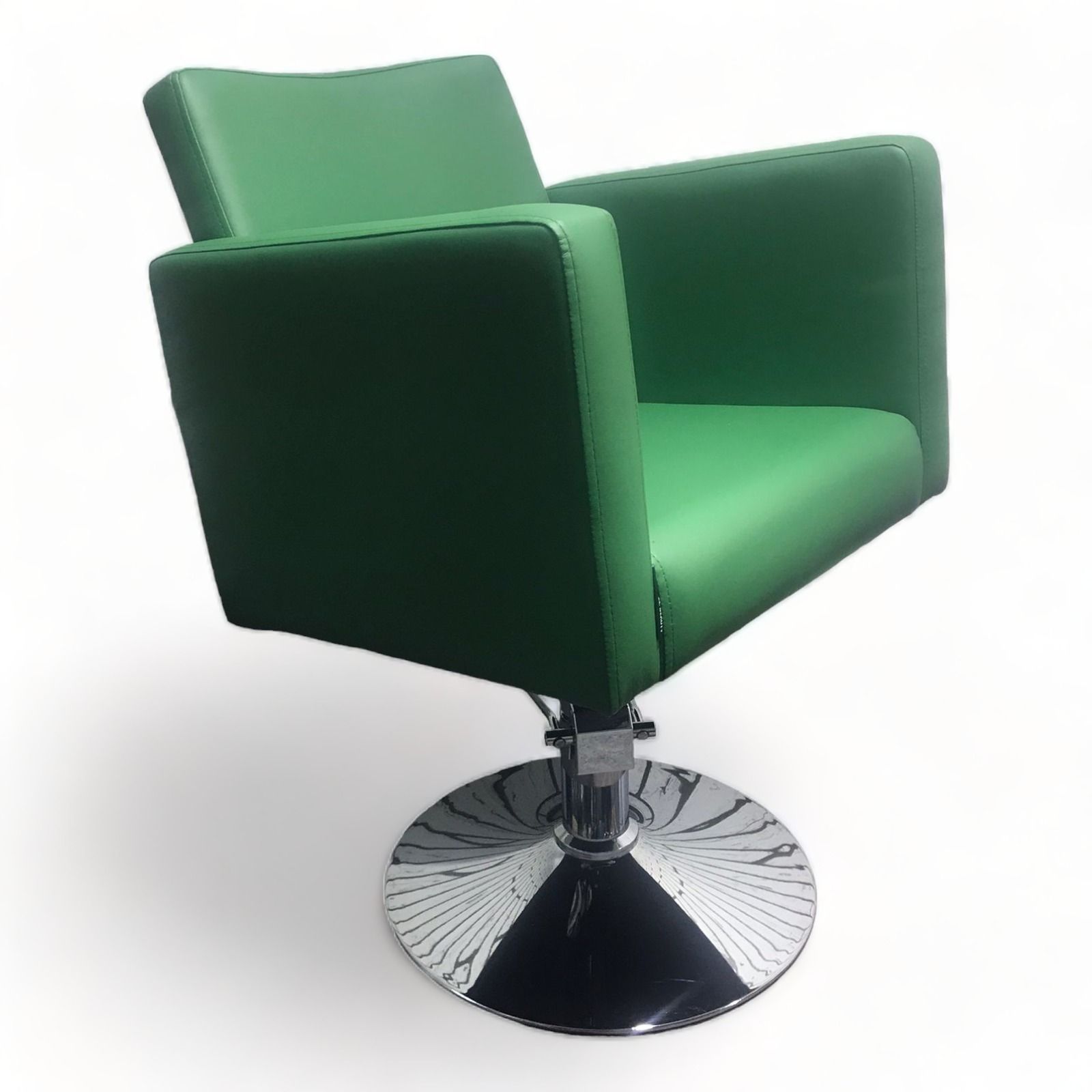Парикмахерское кресло Мебель Бьюти Кубик, Зеленый
