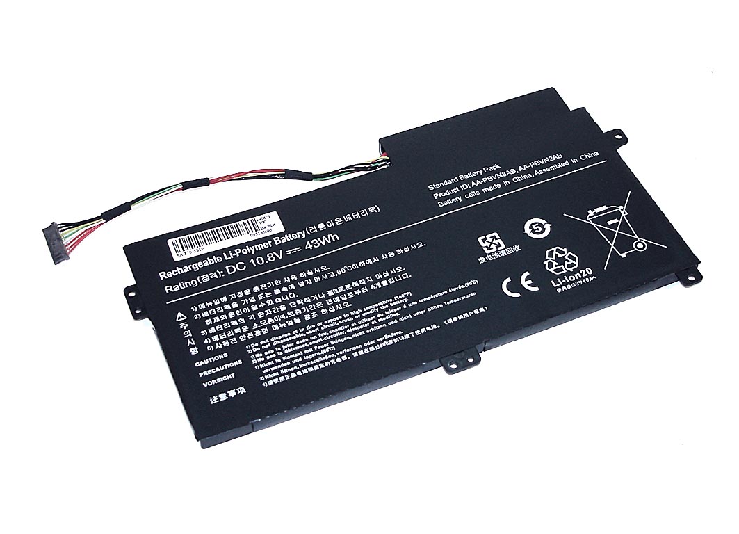 Аккумулятор для ноутбука Samsung 370 AA-PBVN3AB 10.8V 43Wh OEM Black