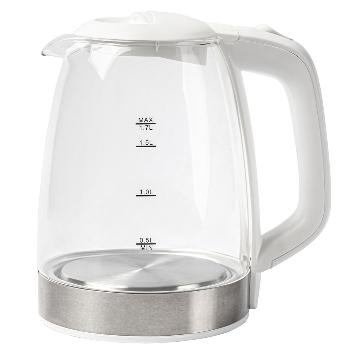 Чайник электрический Tarrington House GL-EK8008G 1.7 л серебристый, белый