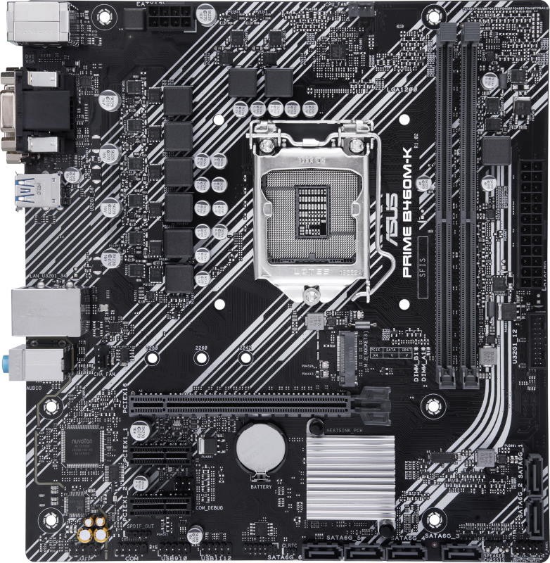Материнская плата ASUS PRIME B460M-K