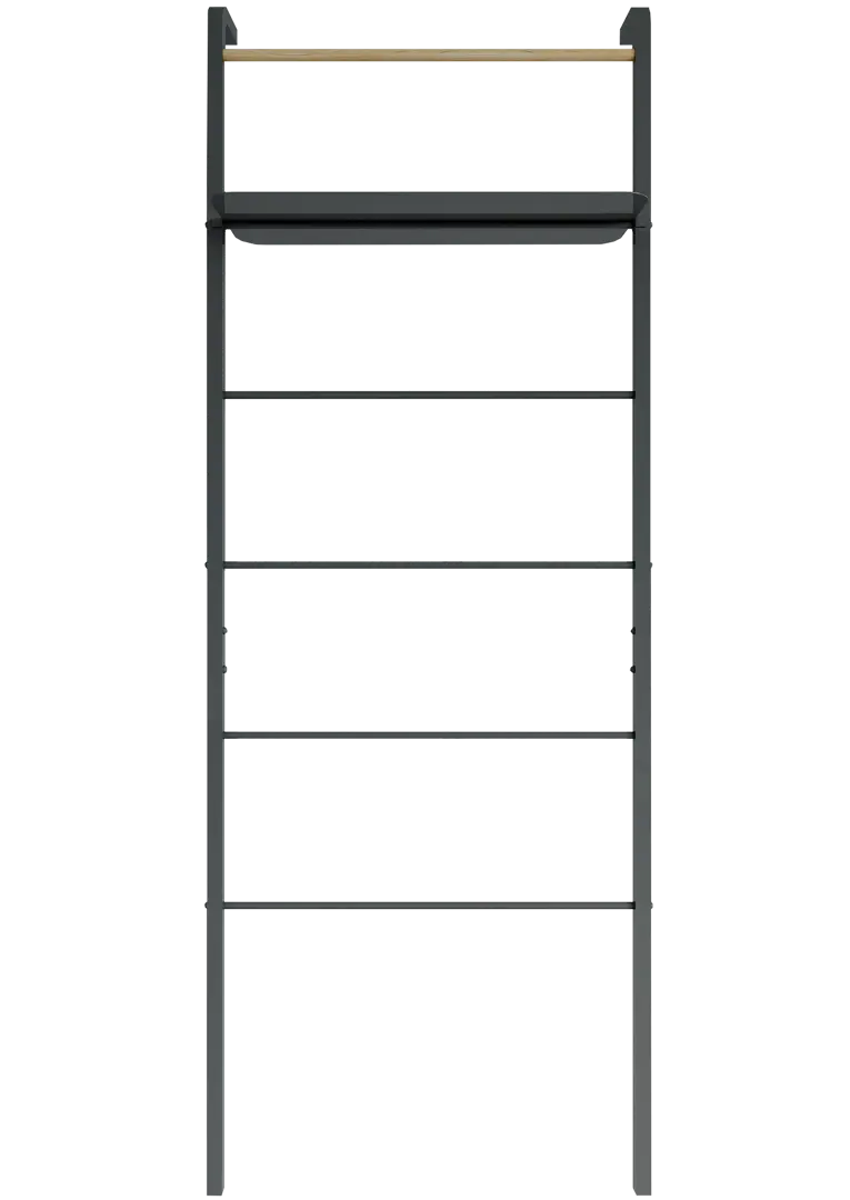 Стеллаж-лестница Март Ferro цвет чёрный