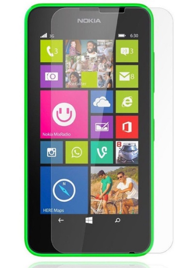 Защитная пленка MyPads для Nokia Lumia 530 Dual sim глянцевая