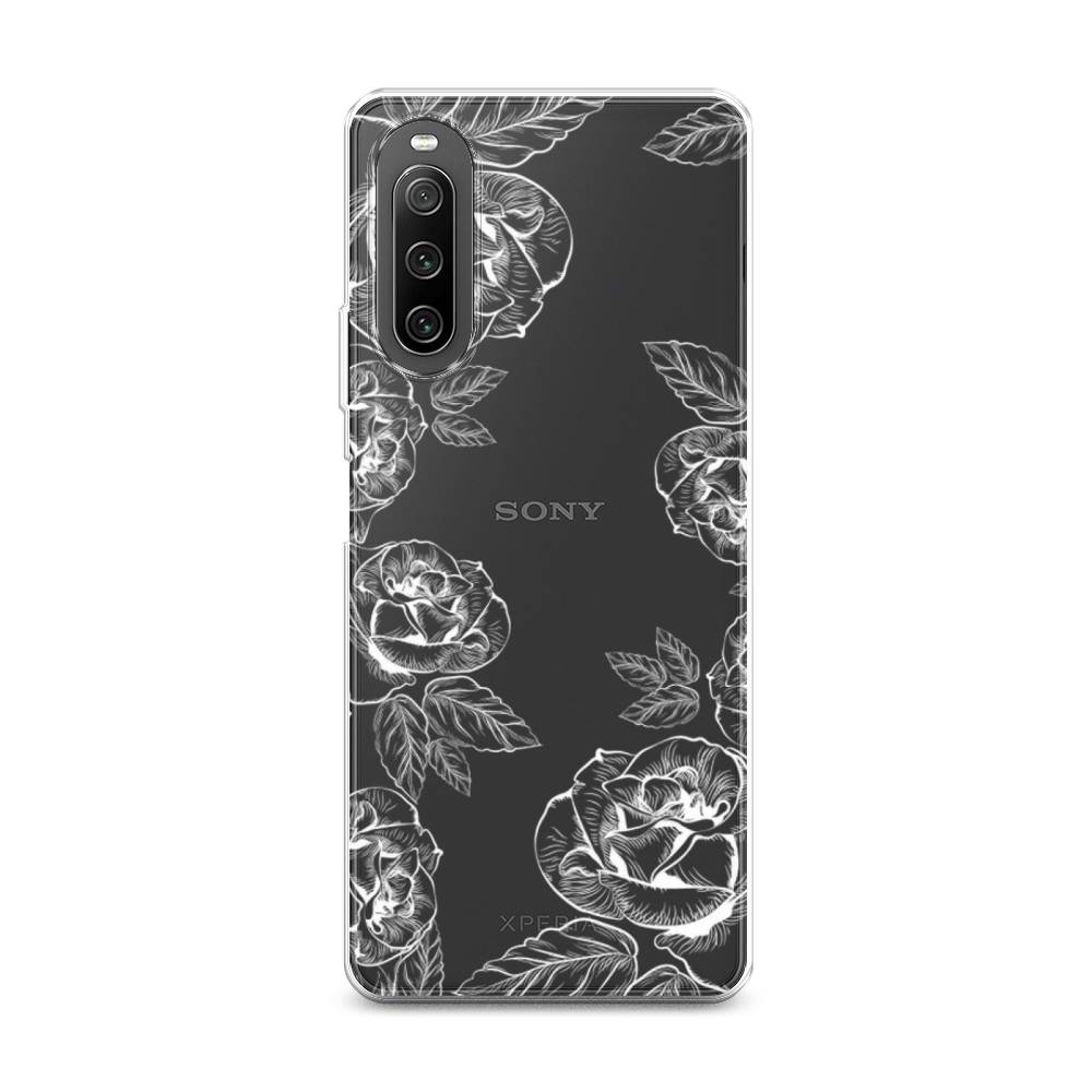 Чехол на Sony Xperia 10 IV "Розы графика"
