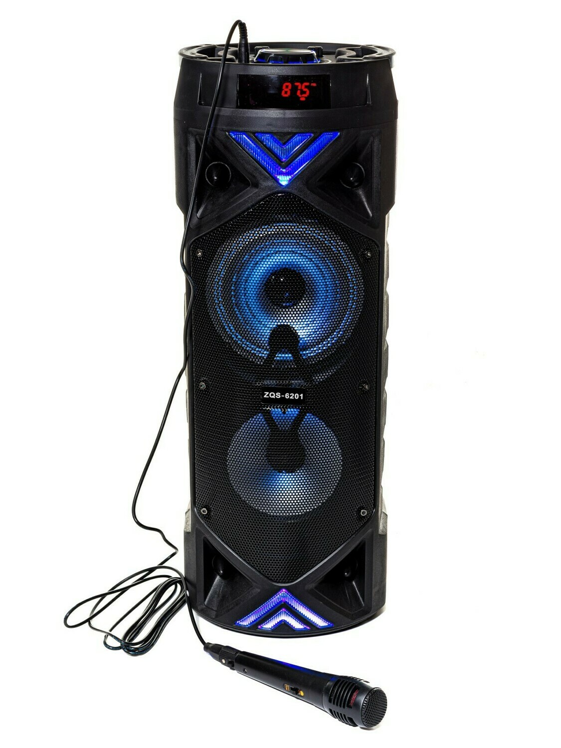 Портативная колонка BT Speaker ZQS-6201 Black (600001714411)
