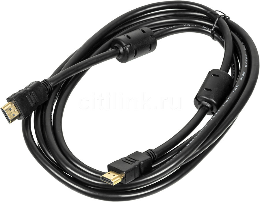 Кабель NoBrand HDMI - HDMI, 3м Black