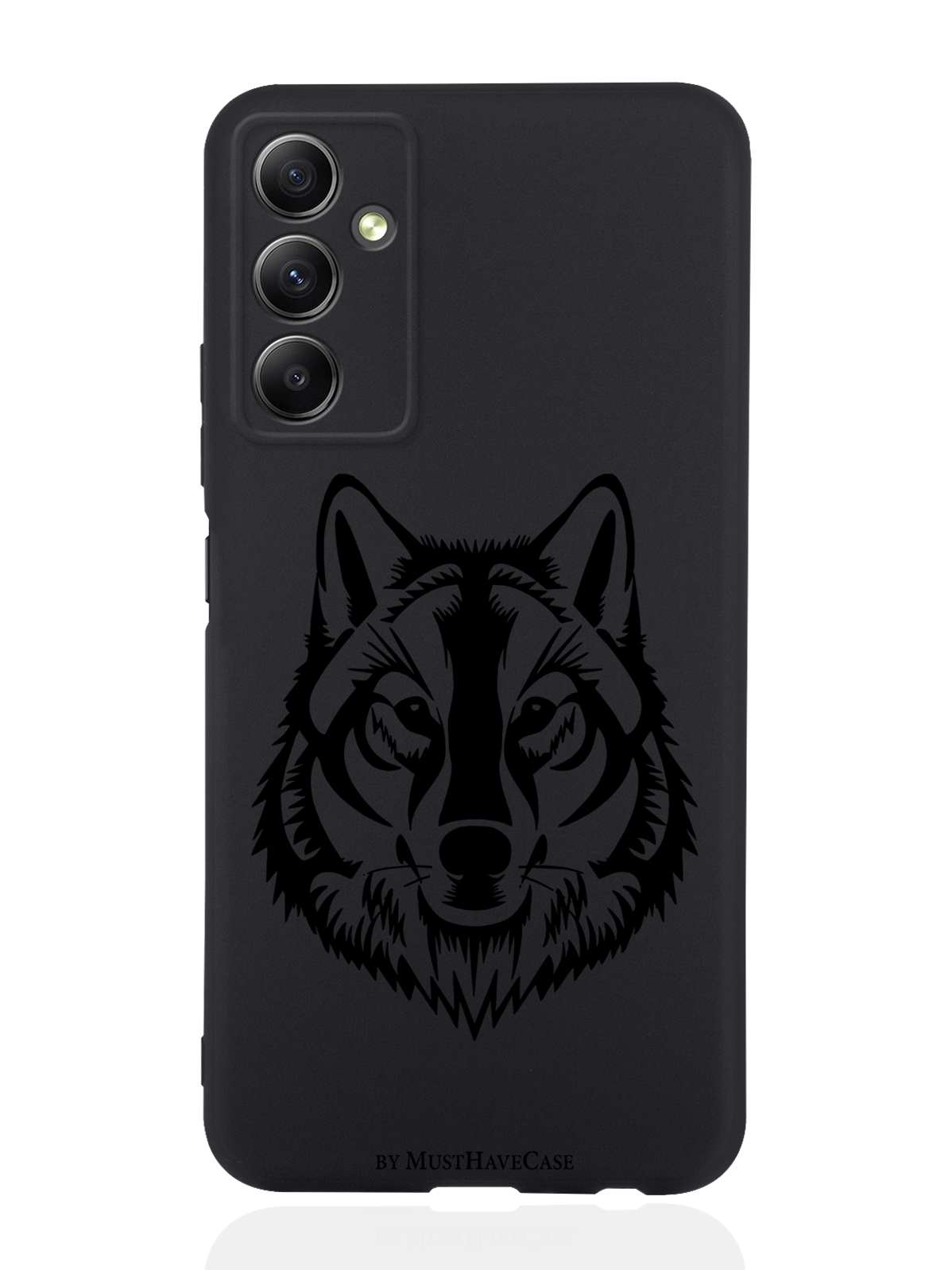 Чехол MustHaveCase для Samsung Galaxy A34 Волк черный