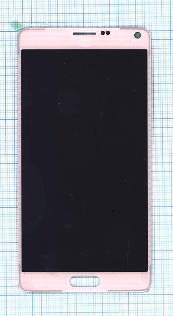 Дисплей для Samsung Galaxy Note 4 SM-N910C розовый