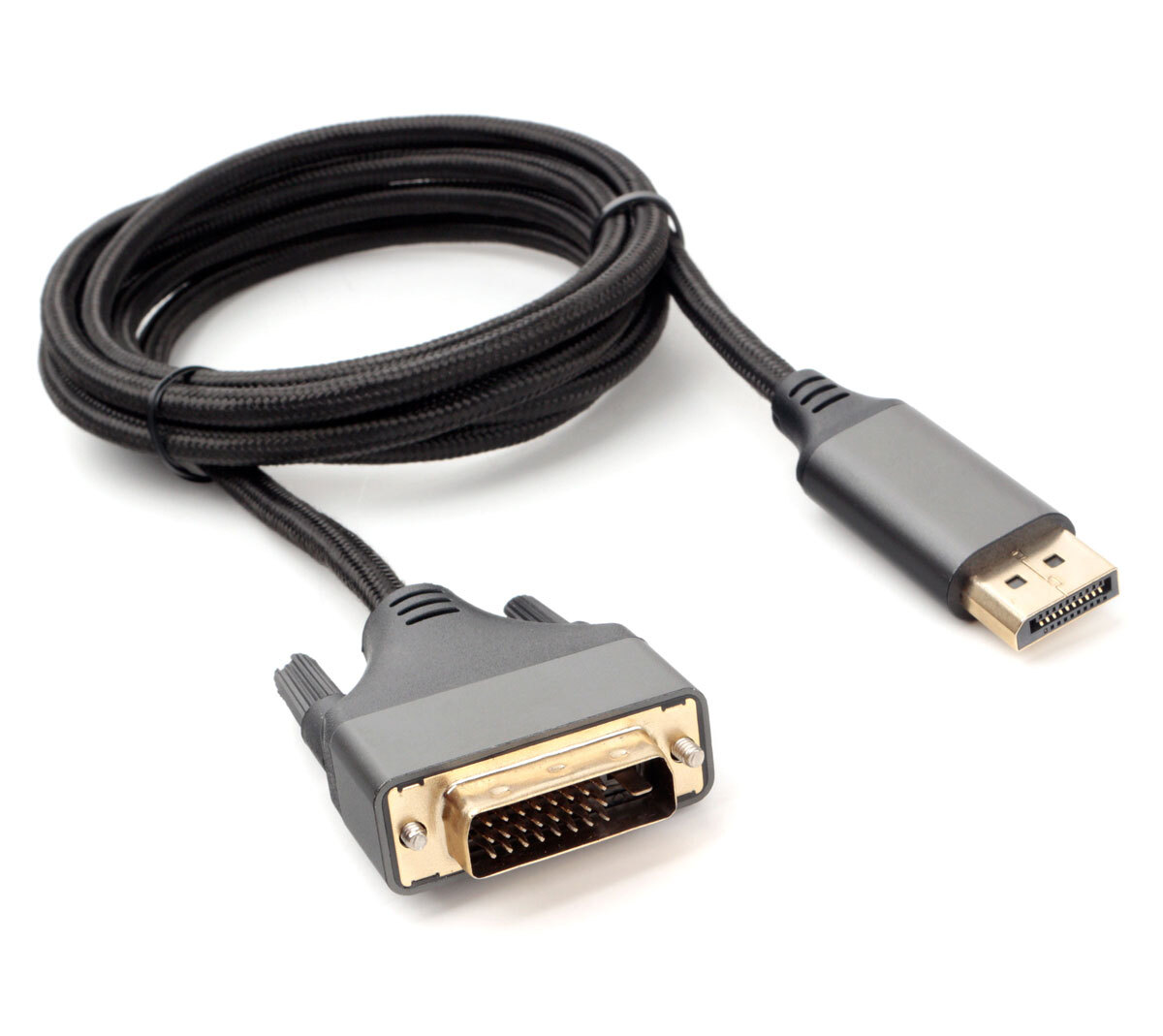 Кабель Cablexpert DisplayPort - DVI вилка-вилка м CC-DPM-DVIM-4K-6_