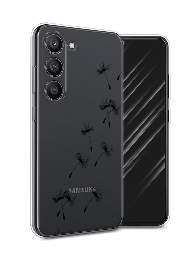 Чехол Awog на Samsung Galaxy S23 5G "Летящие одуванчики"