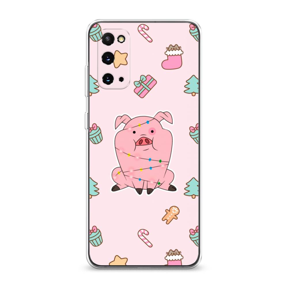 Чехол на Samsung Galaxy S20 "Розовая свинка"