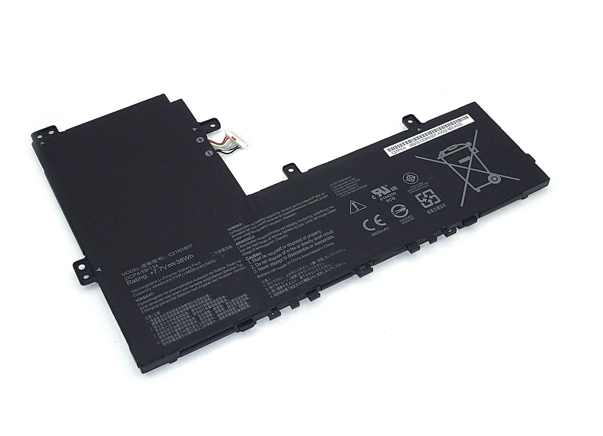 Аккумуляторная батарея для ноутбукa Asus C223NA C21N1807 7.7V