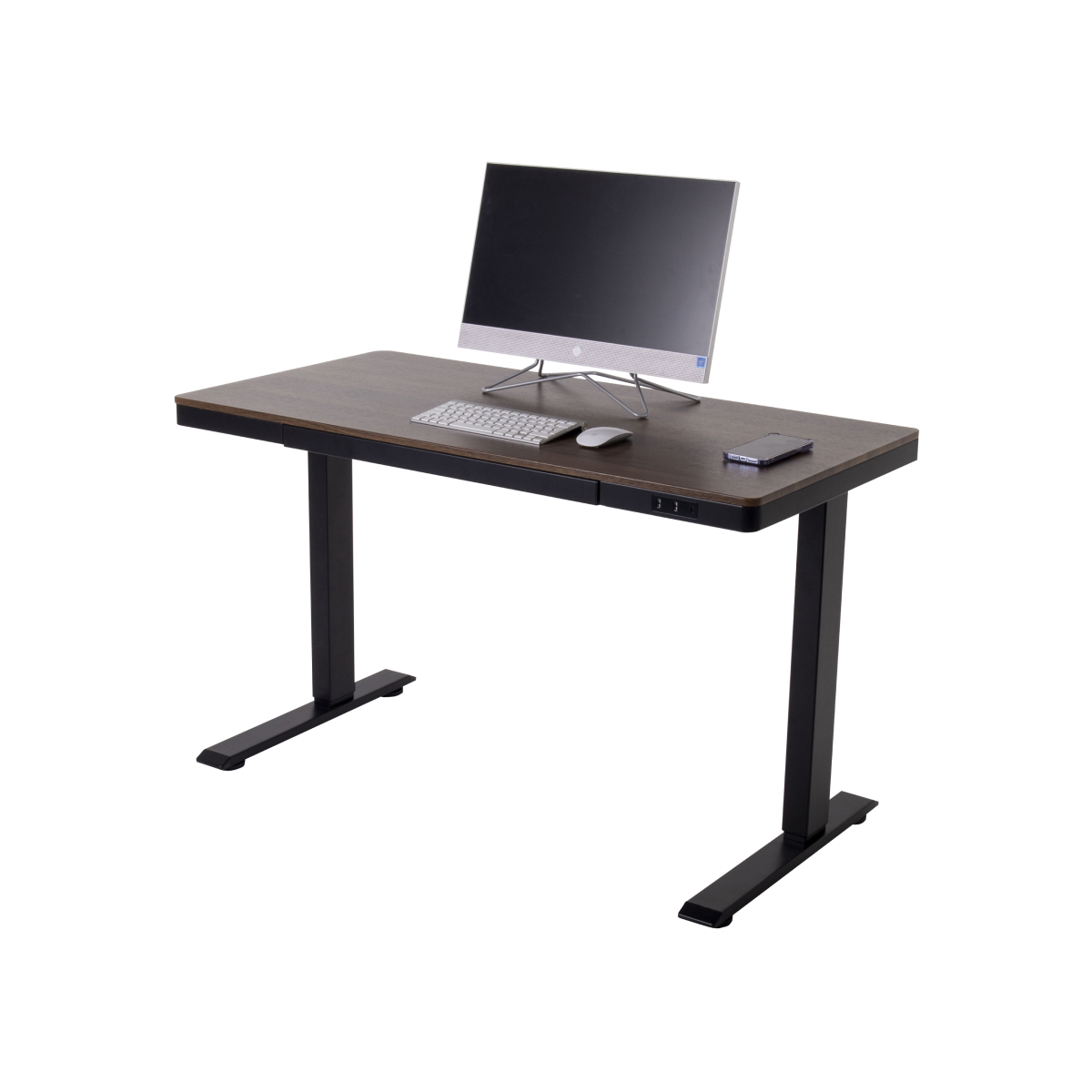 Стол компьютерный LuxAlto 17052 регулируемый МДФ, E4A, 140x70 см