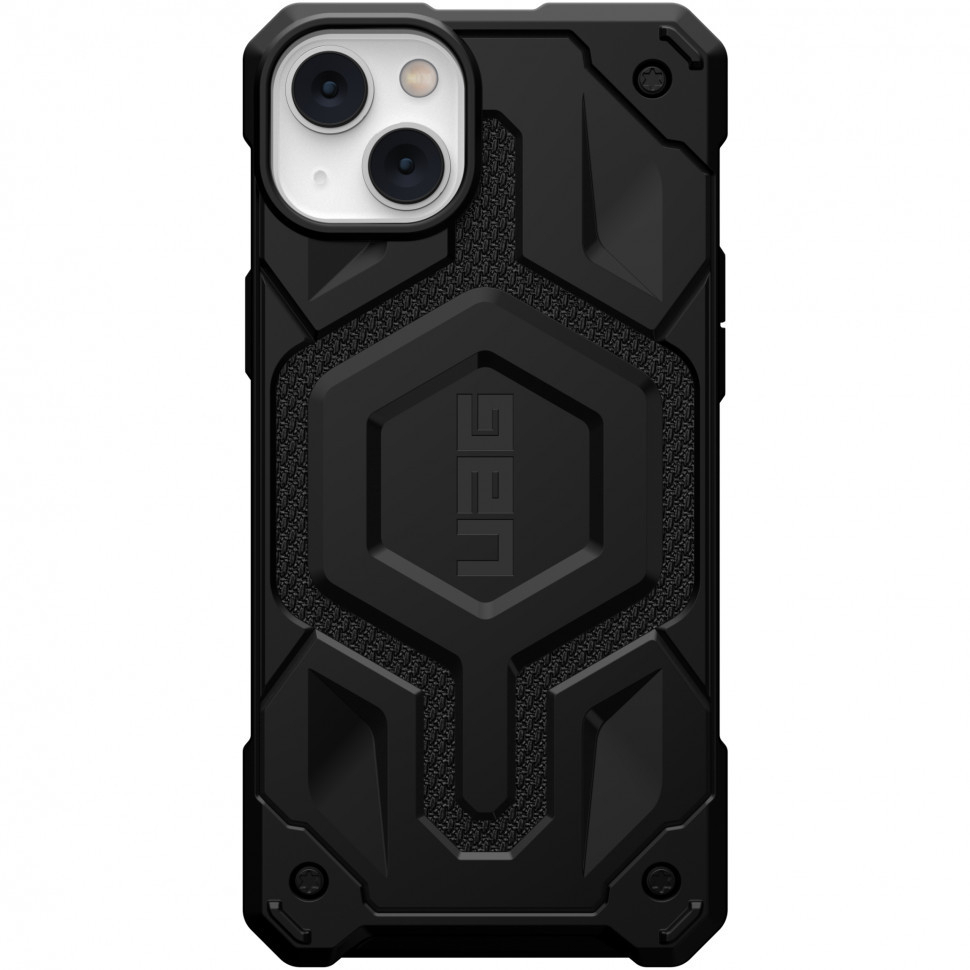 Чехол UAG Monarch Pro Kevlar for MagSafe Series для iPhone 14 Plus, Kevlar Black