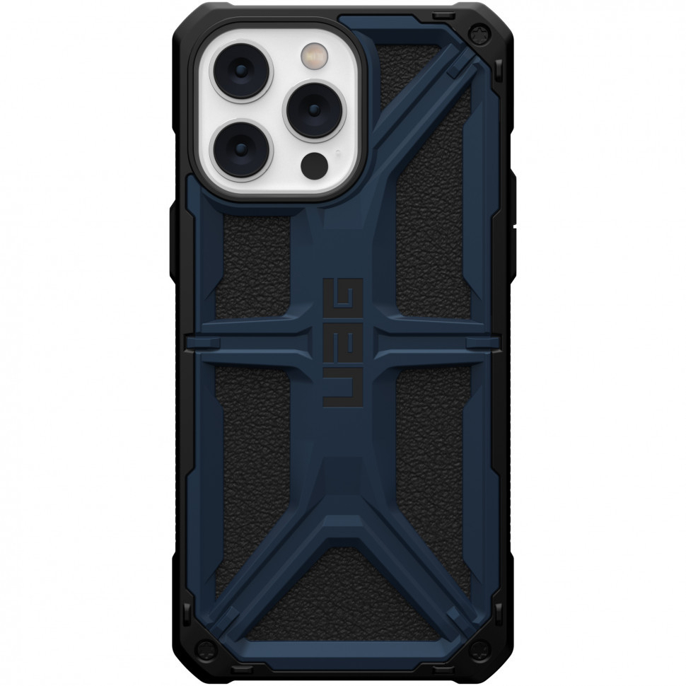 Чехол UAG Monarch Series для iPhone 14 Pro Max, Синий (Mallard) (114035115555)