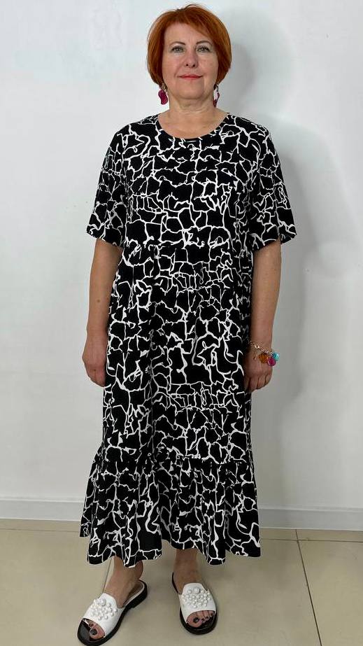 Платье женское Fashion 303 черное 50 RU