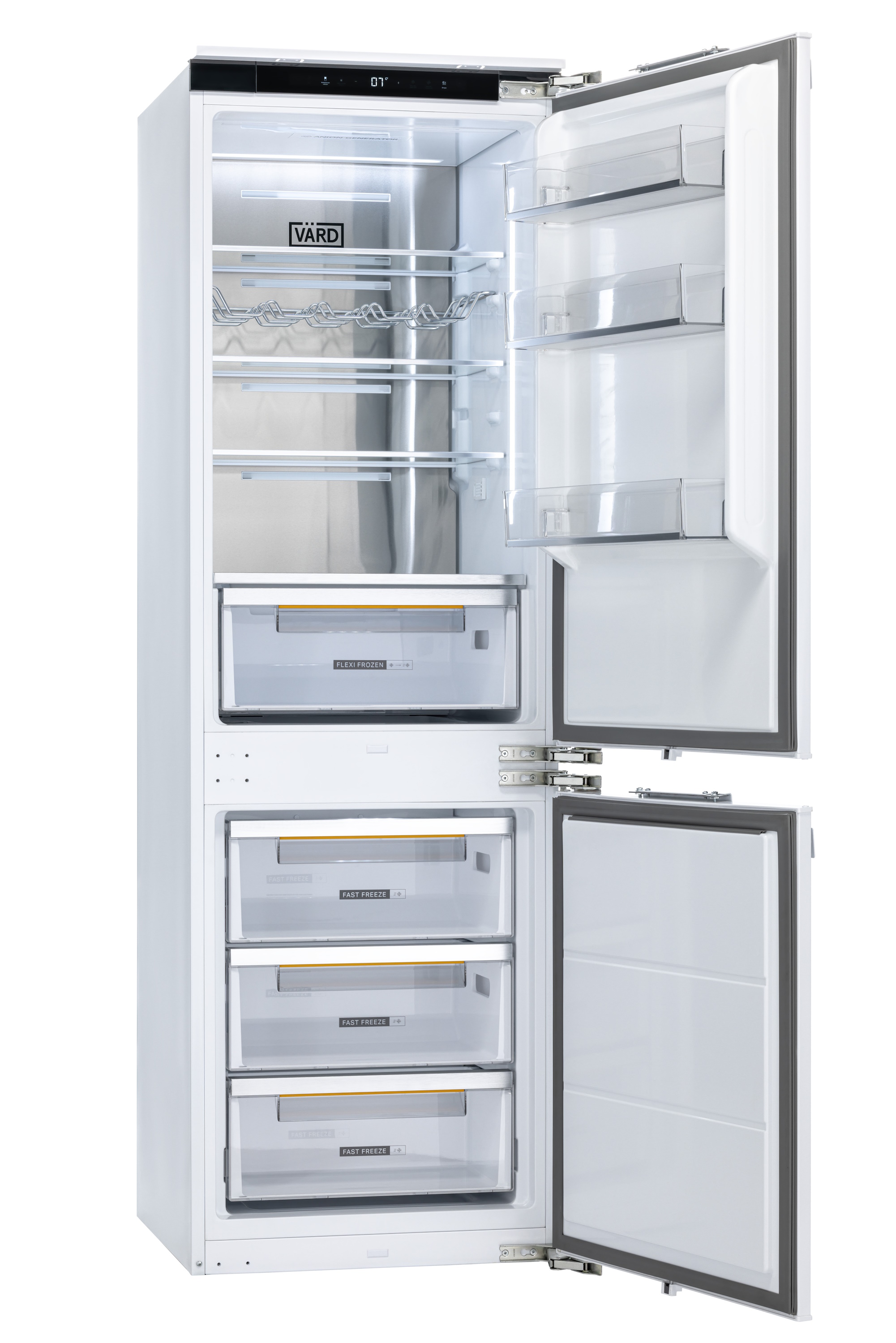 Встраиваемый холодильник Vard VIC177NI белый