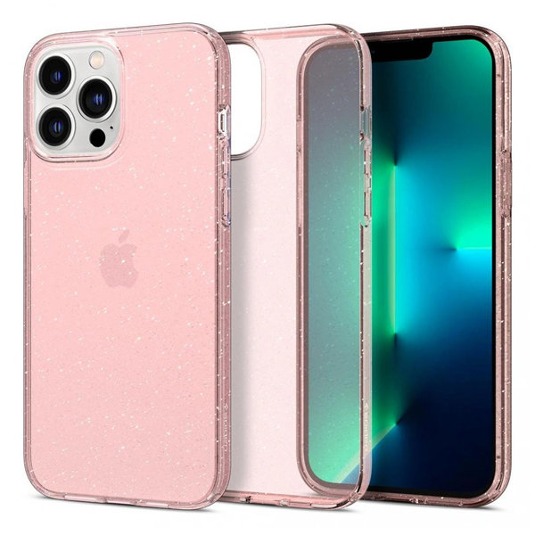 Чехол Spigen Liquid Crystal (ACS03256) для iPhone 13 Pro, Glitter Rose