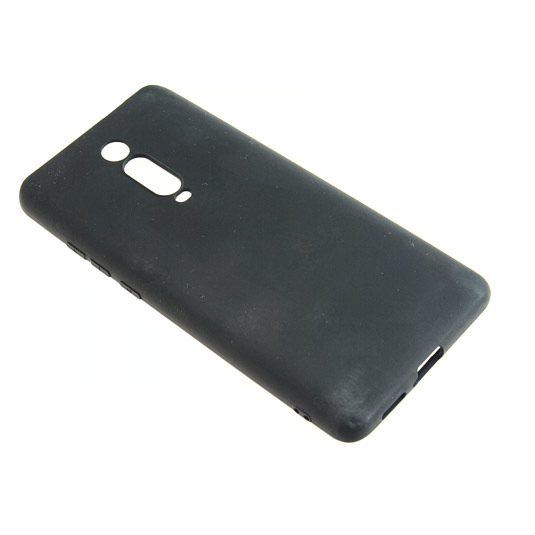Силиконовый чехол TPU Case матовый для Xiaomi Redmi K20 ProMi9T черный