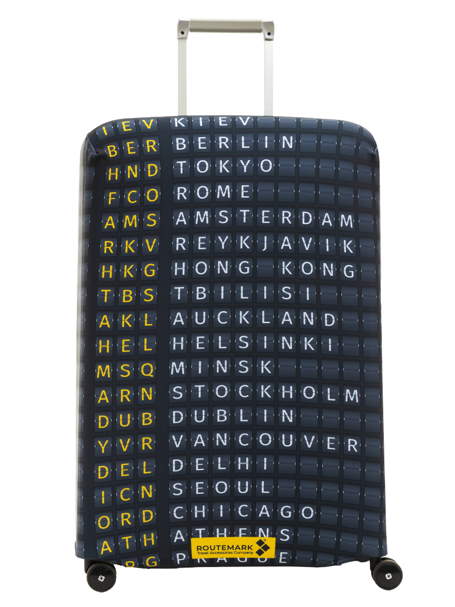 Чехол для чемодана  Routemark Destinations черный L/XL