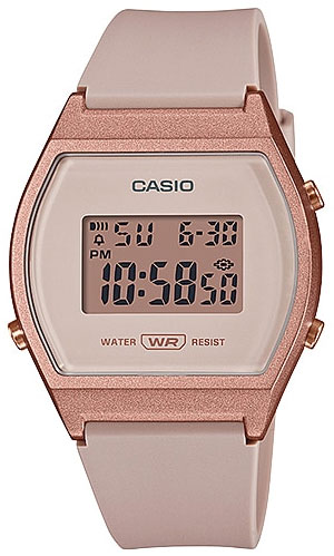Наручные часы мужские Casio LW-204-4A розовые